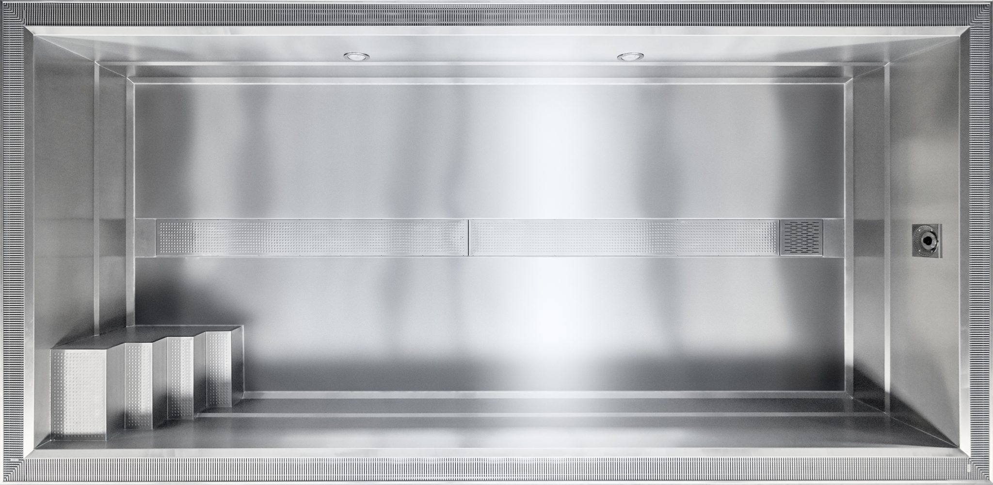 Rostfri stålpool - PoolJohan AB